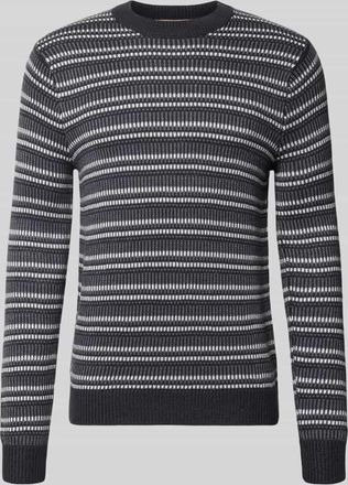 Only & Sons Regular Fit Strickpullover aus Baumwoll-Mix