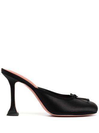 Amina Muaddi mules Lila 95 mm - Noir