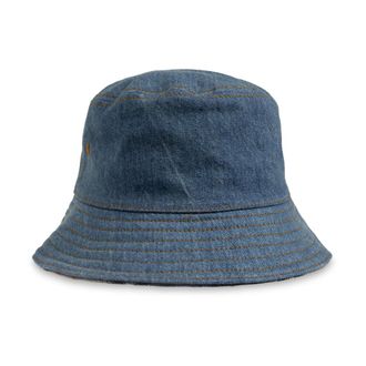Burberry Homme, Accessoires, Bleu, Taille: L Denim Bucket Hat