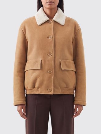 Salvatore Santoro Veste courte style chemise en shearling avec boutons
