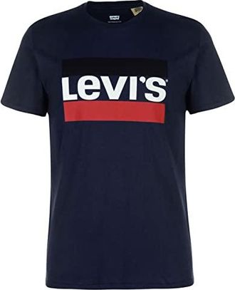 Levi's Sportswear Logo Graphic T-Shirt Homme, Dress Blues, XL