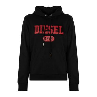 Diesel S-Ginn Hoodie - - Sweatshirts & Hoodies - Herren - Schwarzk - S