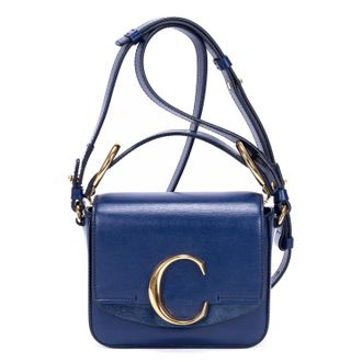 Chlo&eacute; Crossbody Bags - C Mini Mini - Gr. unisize - in Blau - f&uuml;r Damen