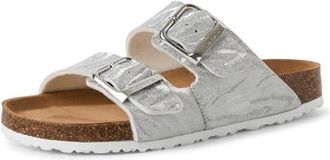 Tamaris Mules pour femme, Silver Struct, 39 EU