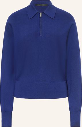 someday Someday Strick-Poloshirt Tineki blau