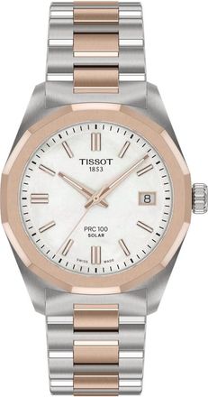 Tissot PRC100 Solar Quartz 34mm Bicolor Damenuhr T151.822.22.111.00
