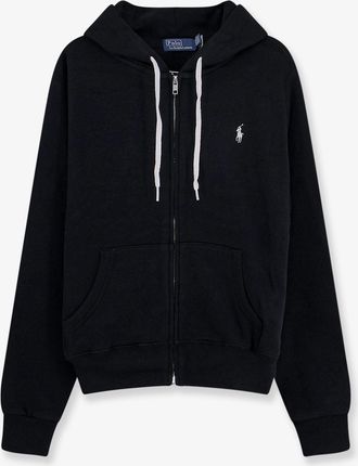 Ralph Lauren Cotton blend sweatshirt with embroidered logo on the front - POLO RALPH LAUREN - gender_Woman