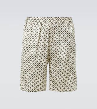 Frescobol Carioca Shorts Palma aus einem Seidengemisch