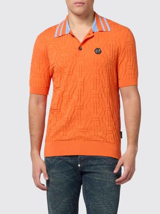 Philipp Plein Polo Herren Farbe Orange