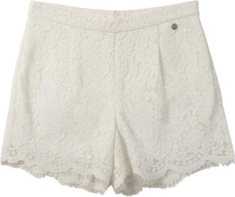 Silvian Heach Femme, Shorts, Blanc, Taille: 34 FR Rusawa Shorts