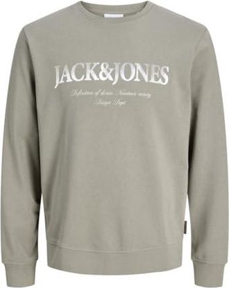 Jack & Jones JJDEVIN Daytona Sweat &agrave; col rond imprim&eacute; pour homme, V&eacute;tiver, XXL