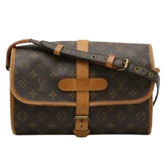 Louis Vuitton Sac bandouli&egrave;re en toile Monogram Pre-owned - Femme - Pre-owned - Brun - Taille: ONE Size