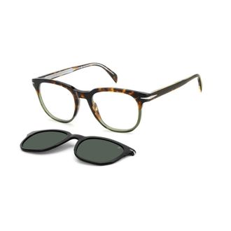 Eyewear by David Beckham Premium Opt + Clip-On Brille - - Accessories - Herren - Braun - 51 MM