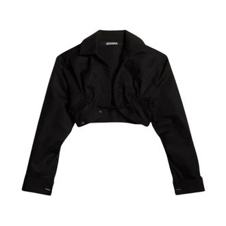 Jacquemus La Chemise Machou Shirt - - Blouses & Shirts - Damen - Schwarzk - L