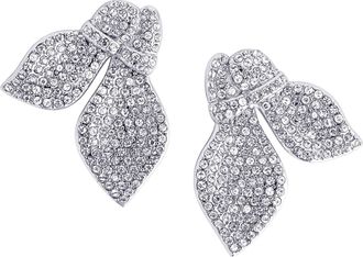Classyandfabulous Jewelry Ohrringe Crystal Leaf