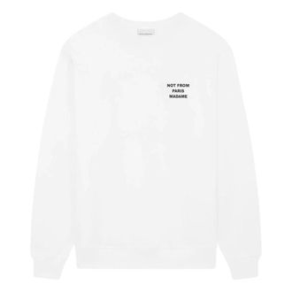 Dr&ocirc;le de Monsieur Herren, Sweatshirts & Hoodies, Wei&szlig;, LGr&ouml;&szlig;e