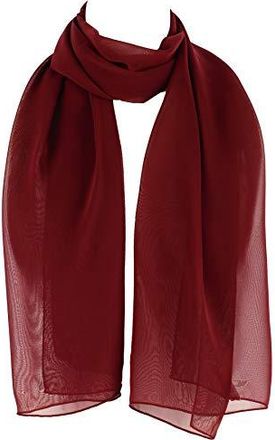 Hat To Socks Foulard en Mousseline pour les Femmes (Bourgogne)