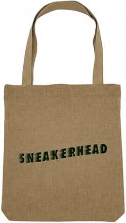 Fabulous Sac Shopping Tote Bag Aspect Lin - Sneakerhead Lace Collection Shoes Hobby Kicks - Sac de Courses Toile Epaisse 360g Beige Naturel Cabas Port&eacute; Epaule 