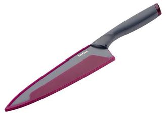 T-fal Fresh Kitchen Couteau Chef Mauve 20 Cm+ Protection