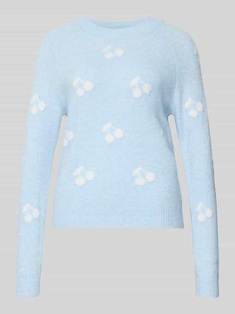 Vero Moda Regular Fit Strickpullover mit Intarsien Modell DOFFY INTARSIA