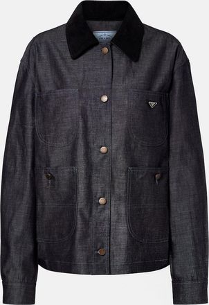 Prada Jacke aus Chambray