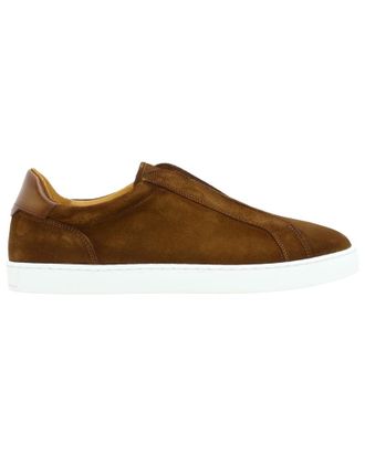 Magnanni Handgefertigte Slip On-Sneaker aus weichem Wildleder in