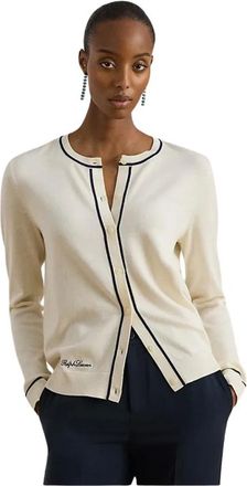 Ralph Lauren Femme, Pulls, Beige, Taille: 36 FR Vesta Cardigan