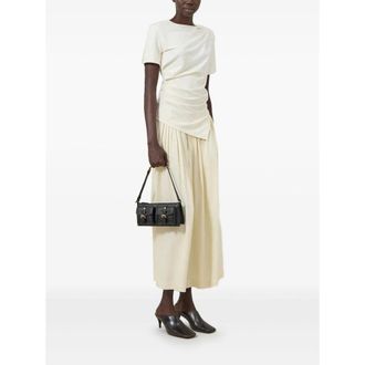 Mulberry Grained Calf Leather Shoulder Bag - Black