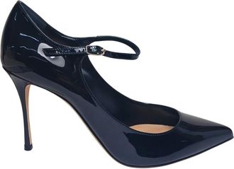 Sergio Rossi Femme, Chaussures, Noir, Taille: 41 EU Escarpin en cuir
