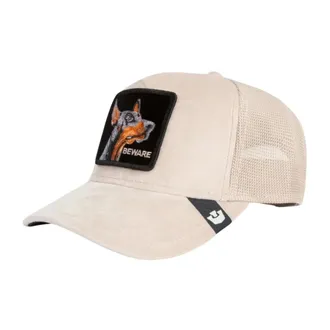 Goorin Brothers Beware Velour Trucker Cap - - Accessories - Damen - Beige - ONE SIZE