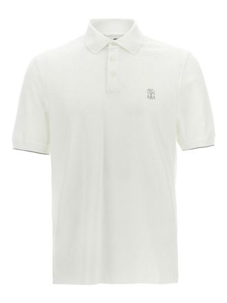 Brunello Cucinelli Polo - Blanc