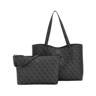Guess Brenton Top Zip Tote - - Bags - Damen - Grau - S