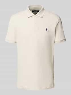 Polo Ralph Lauren Slim Fit Poloshirt mit Label-Stitching