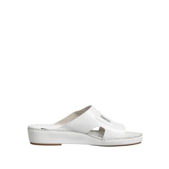 Dolce & Gabbana Homme, Chaussures, Blanc, Taille: 44 EU Cutout Slides