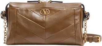Valentino Garavani Femme, Sacs, Brun, Taille: ONE Size Panthea Small Shoulder Bag