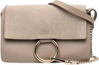 Chlo&eacute; Pre-owned Faye Crossbody - Femme - Pre-owned - Beige - Taille: ONE Size