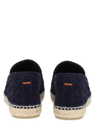 Castaner Bovine Leather Moccasin Loafer - Blue
