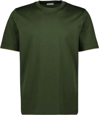Moncler Homme, Tops, Vert, Taille: M T-Chemises