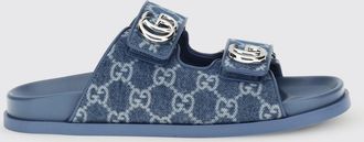 Gucci Sandales &agrave; Talons GUCCI Femme couleur Bleu