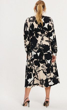 Yoek A-Linien-Kleid Damen Kleid Flare Fit Bio-Baumwolle