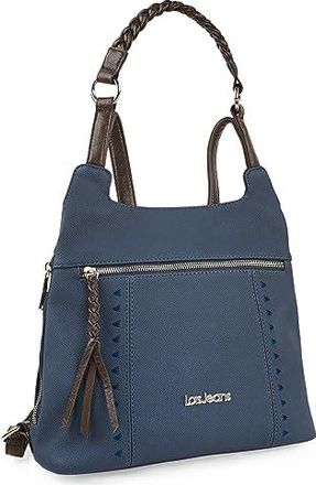 Lois Sac À Dos Femme Élégant Et Polyvalent Convertible En Sac A Main Femme Idéal Pour Le Quotidien Ou Le Voyage Chic Sac Urbain Compact Et Stylé., bleu