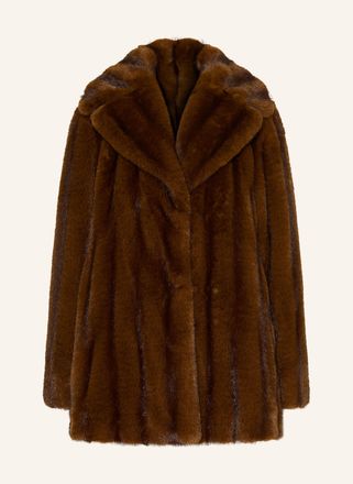 Max Mara Max Mara Studio Kunstfell-Jacke Neo braun