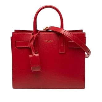 Saint Laurent Pre-owned Sac De Jour Satchel - Femme - Pre-owned - Rouge - Taille: ONE Size