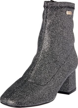 Les Tropeziennes Damen Danita Mode-Stiefel, schwarz/silberfarben, 41 EU