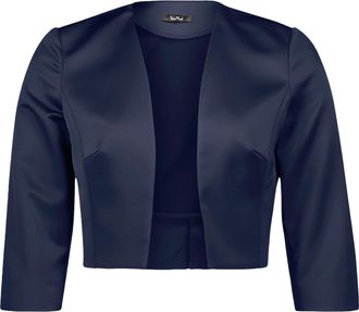 Vera Mont Damen 0059/4822 Bolero, Blau, 40 EU
