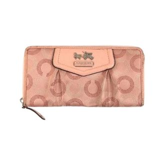 Coach Pre-owned Canvas Geldb&ouml;rse - - Pre-owned - Damen - Rosa - ONE SIZE