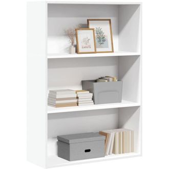 vidaXL vidaXL Biblioth&egrave;que blanc 80x30x114 cm bois ding&eacute;nierie
