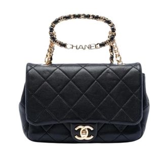 Chanel Pre-owned Quilted Flap Crossbody - - Pre-owned - Damen - Schwarzk - ONE SIZE
