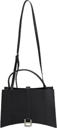 Balenciaga Sac cabas Hourglass East-West petit mod&egrave;le Pre-owned - Femme - Pre-owned - Noir - Taille: ONE Size