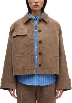 Sams&oslash;e & Sams&oslash;e Femme, Vestes, Brun, Taille: 40 FR Salixa Jacket